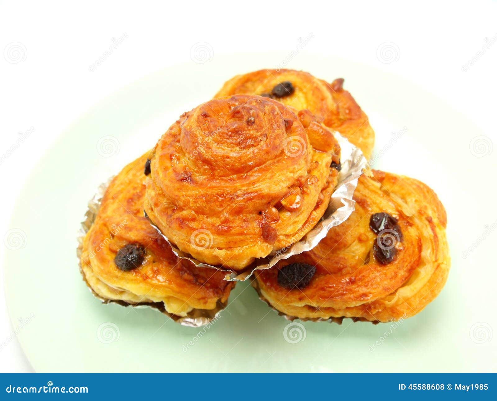 Raisin danish pastry stock photo. Image of macro, cooking - 45588608