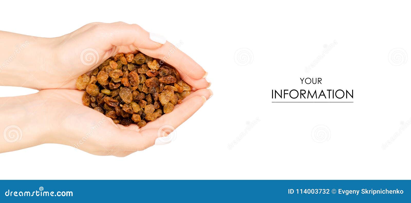 Raisin Pattern on Hand Top View Stock Photo - Image of ingredient ...