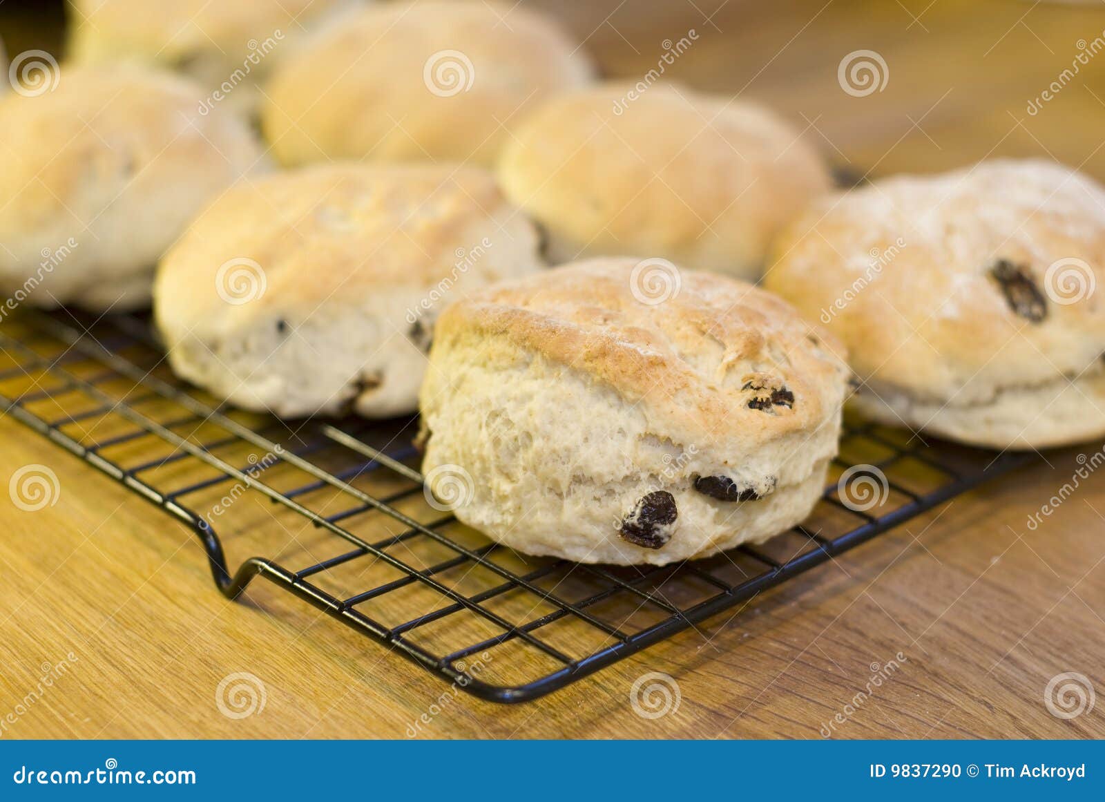 Raisin scones stock photo. Image of sweet, scones, narrow - 9837290