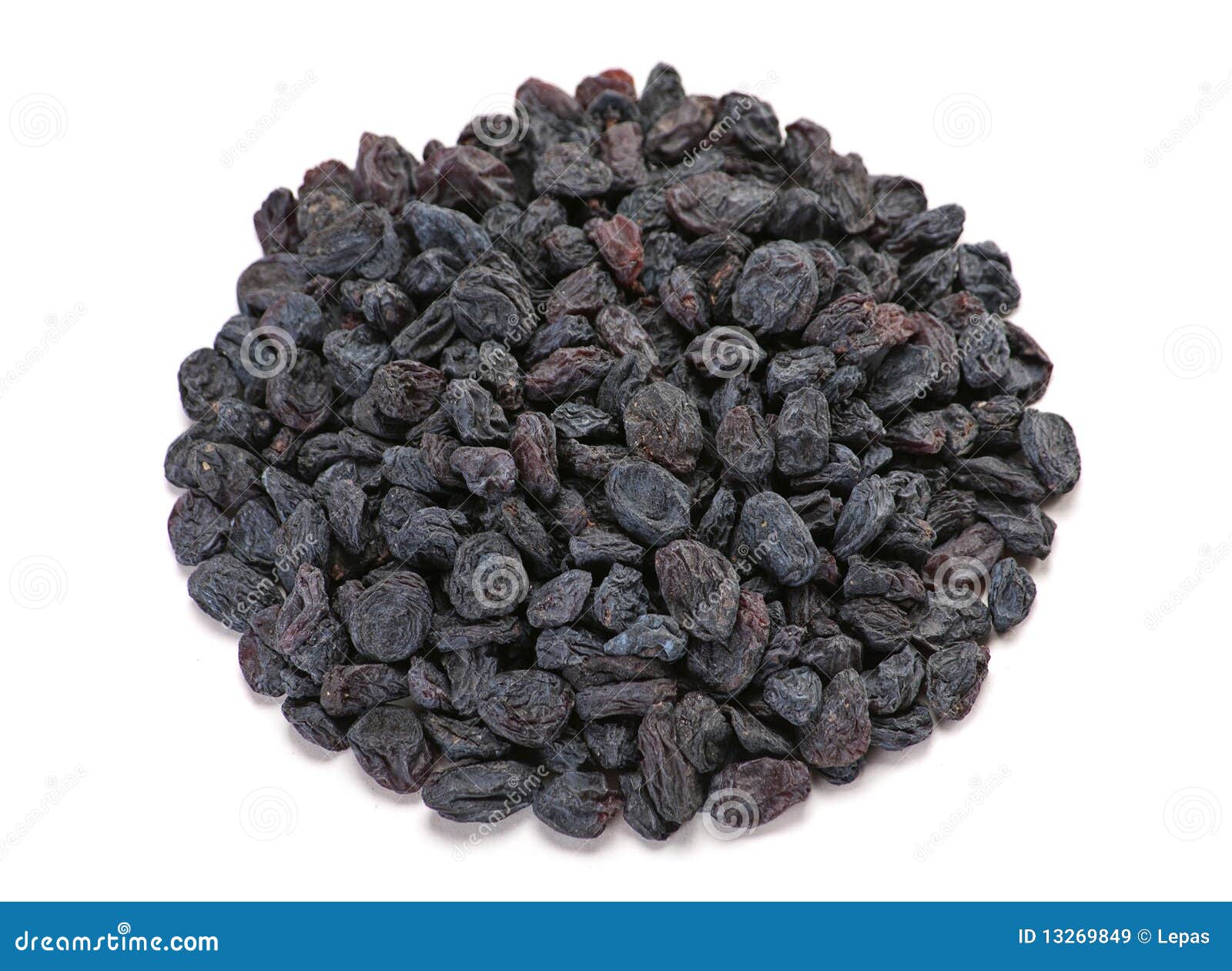 Raisin Sec Noir De Fruits Secs Image stock - Image du noir, horizontal ...