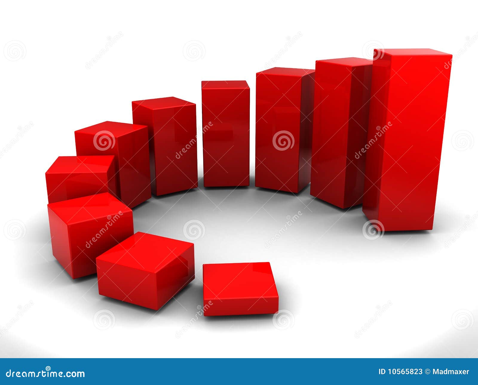 Raising Charts Royalty-Free Illustration | CartoonDealer.com #14636637