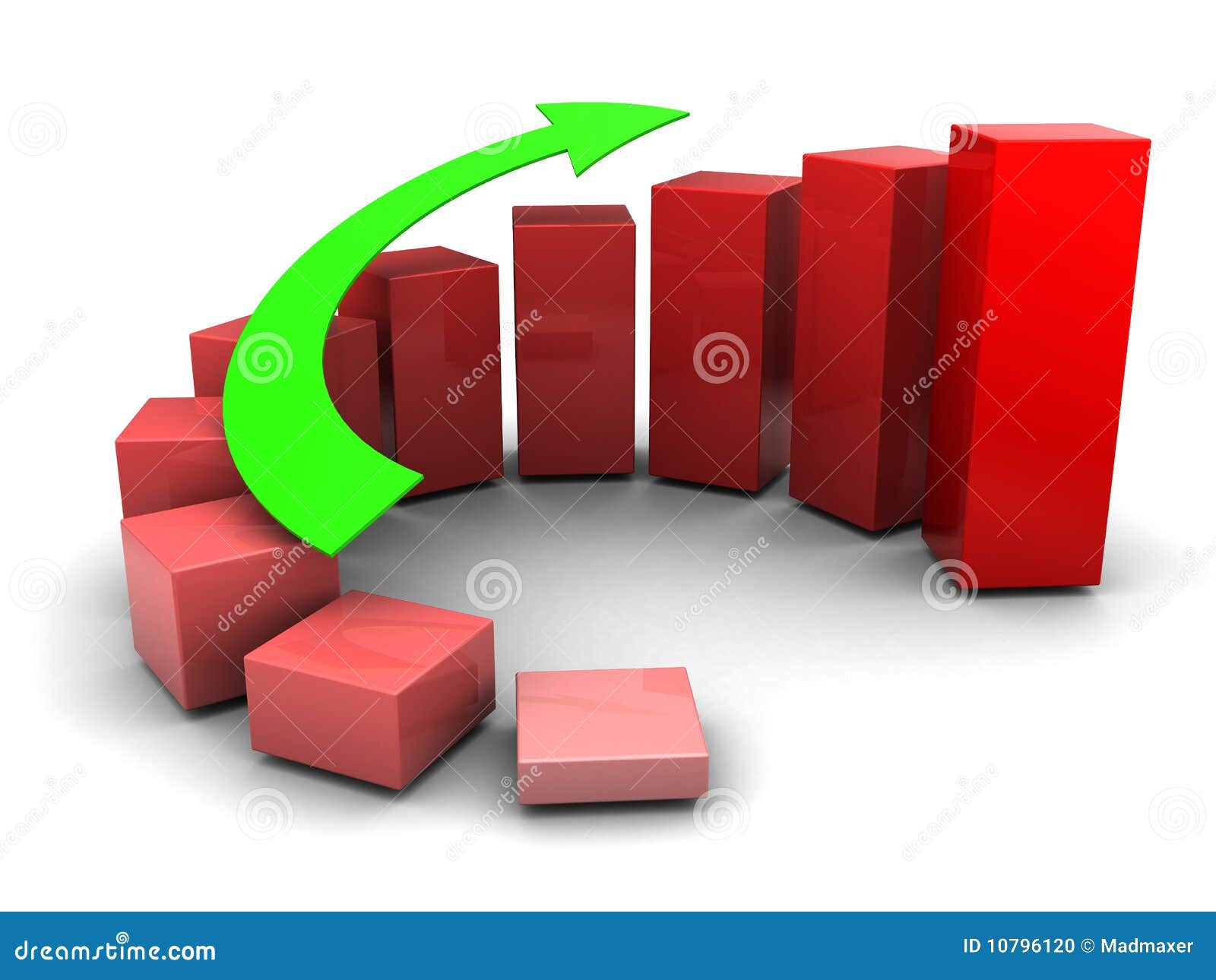 Raising Charts Royalty-Free Stock Image | CartoonDealer.com #6273208