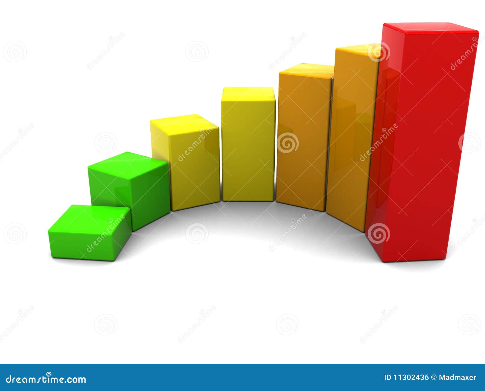 Raising Charts Royalty-Free Stock Image | CartoonDealer.com #6273208