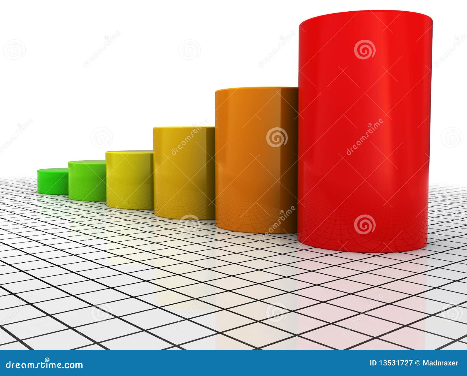 Raising Charts Royalty-Free Stock Image | CartoonDealer.com #6273208