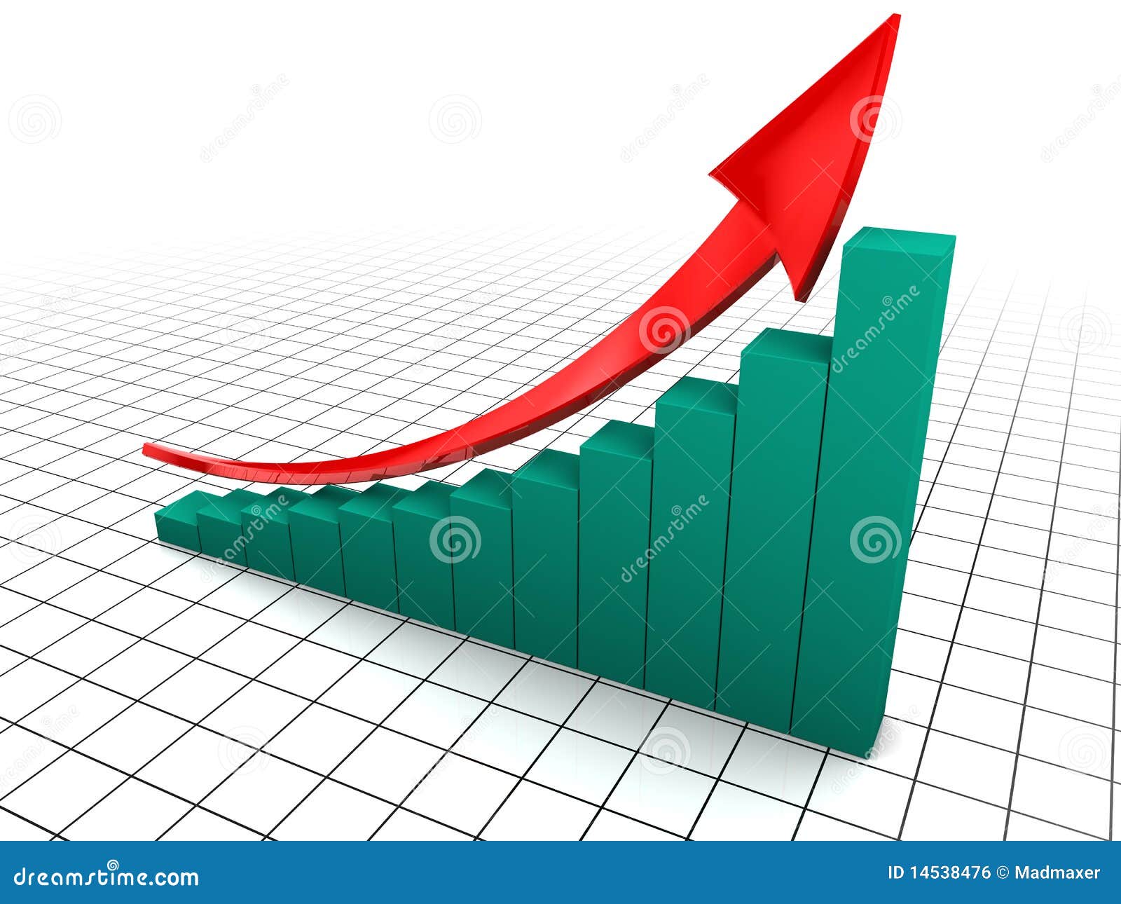 Raising Charts Royalty-Free Illustration | CartoonDealer.com #14636637