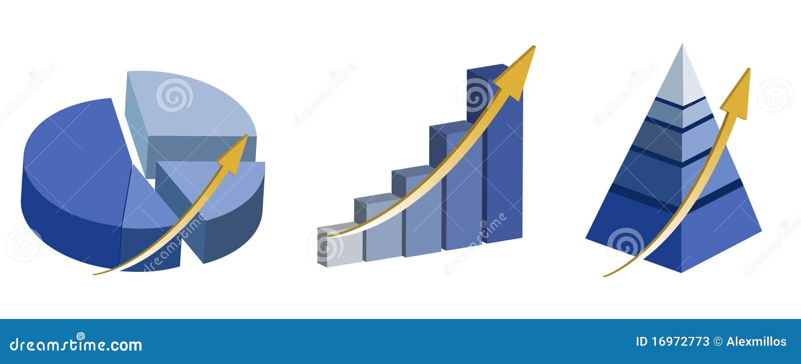 Raising charts stock vector. Illustration of earn, graphics - 16972773