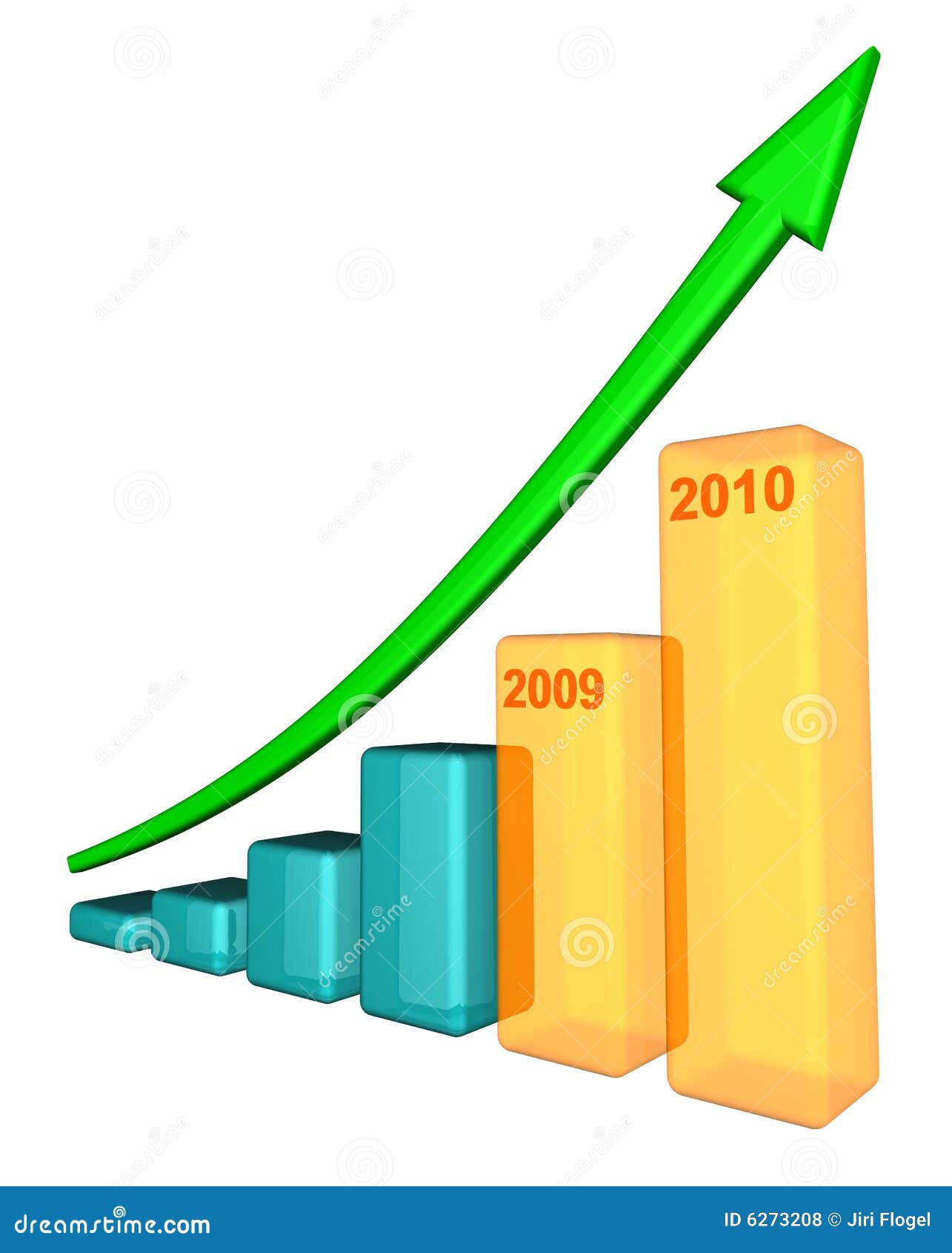 Raising charts stock illustration. Illustration of analyst - 6273208