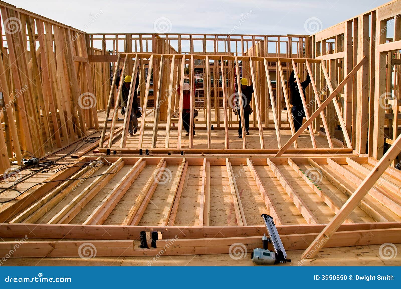Raising a Wall stock photo. Image of collar, employment - 3950850