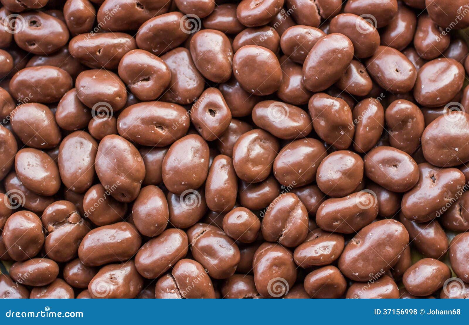 Raisins Covered in Chocolate. Stock Photo - Image of close, treat: 37156998