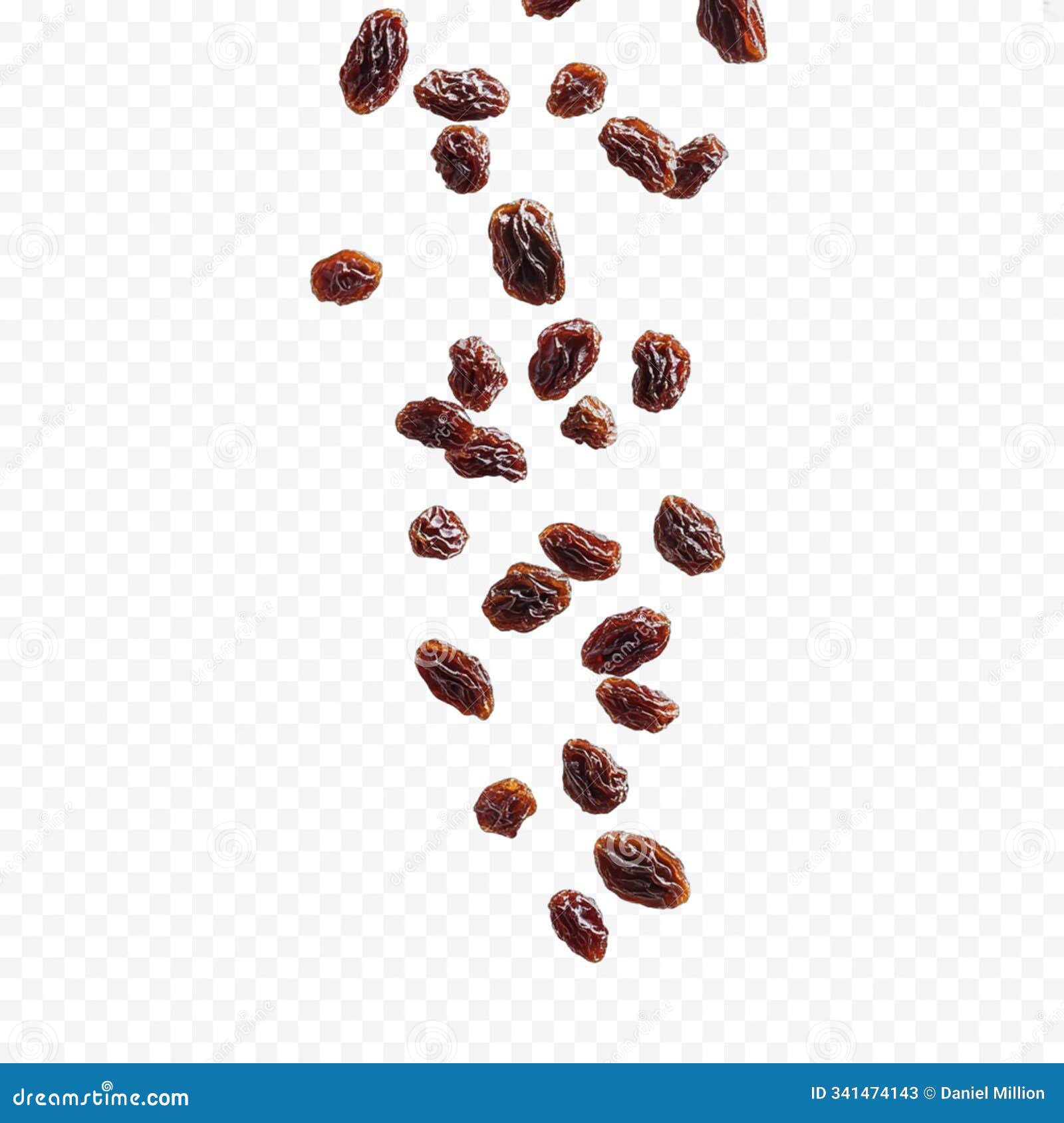 Raisins falling stock illustration. Illustration of nature - 341474143