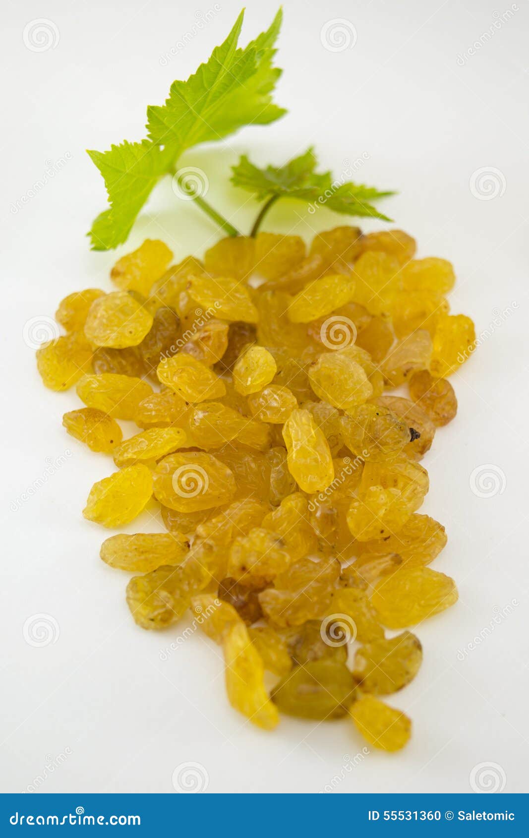 Raisins Forming a Cluster on White Background Stock Photo - Image of ...