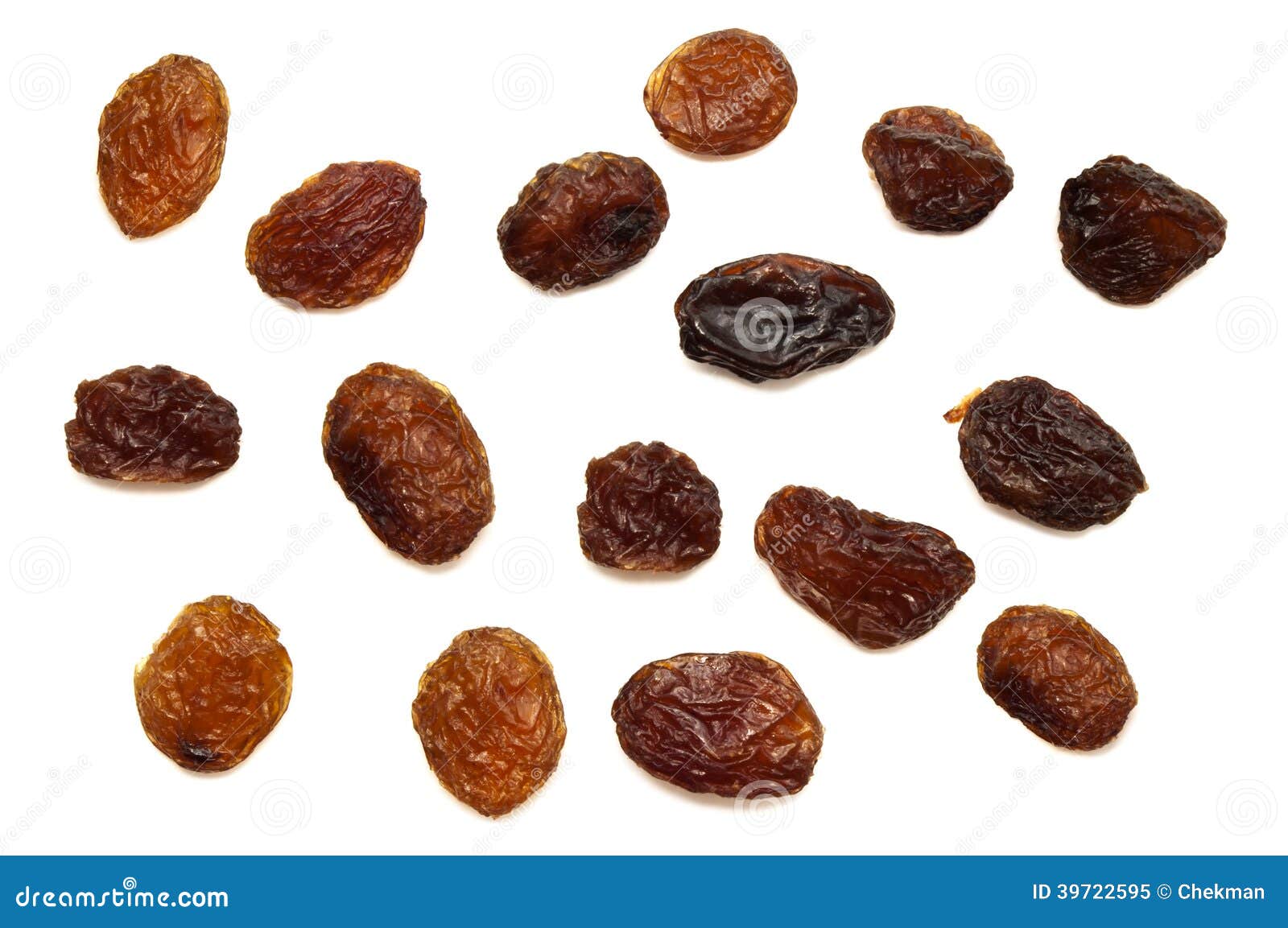 Raisins Isolated on White Background Stock Image - Image of healthy ...