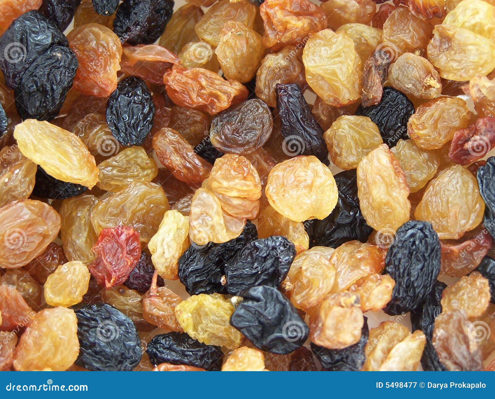 Raisins secs image stock. Image du ingrédient, brun, orange - 5498477