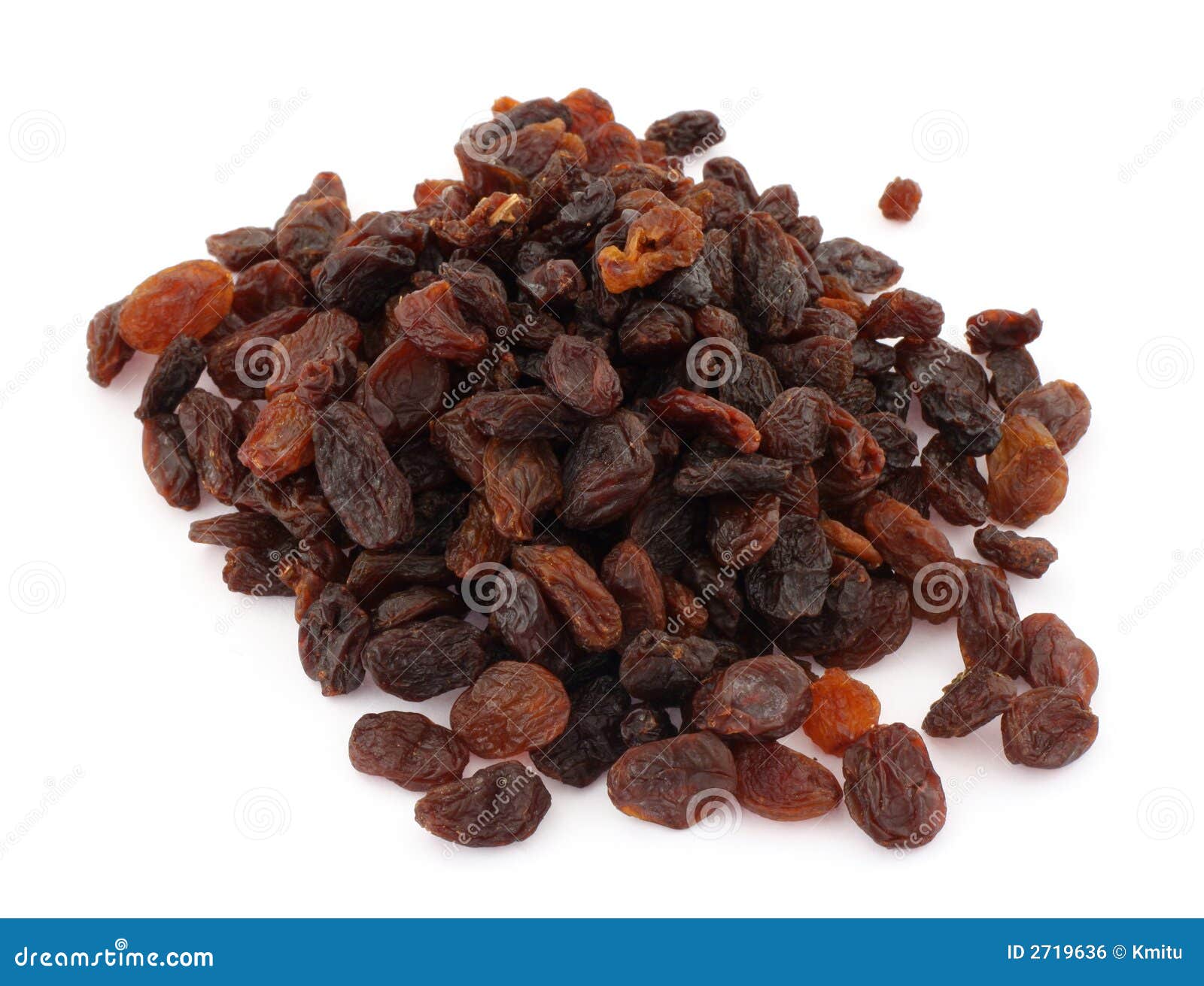 Raisins on white stock photo. Image of raisin, raisins - 2719636