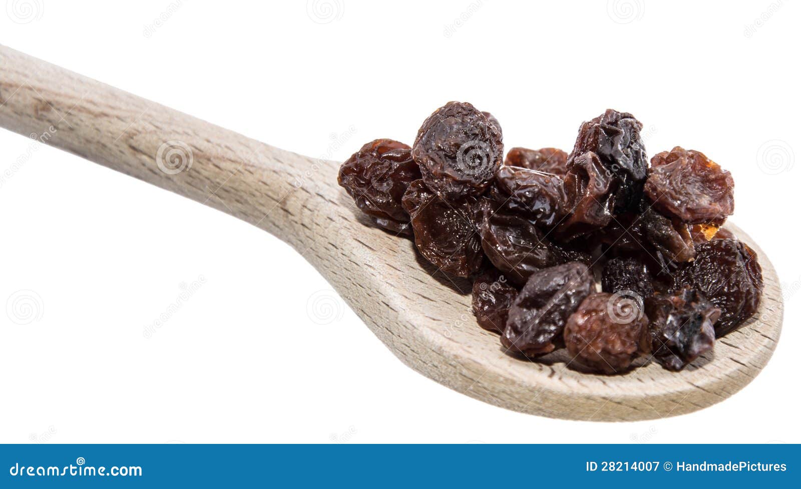 Raisins Wooden Spoon Against White Stock Photos - Free & Royalty-Free ...