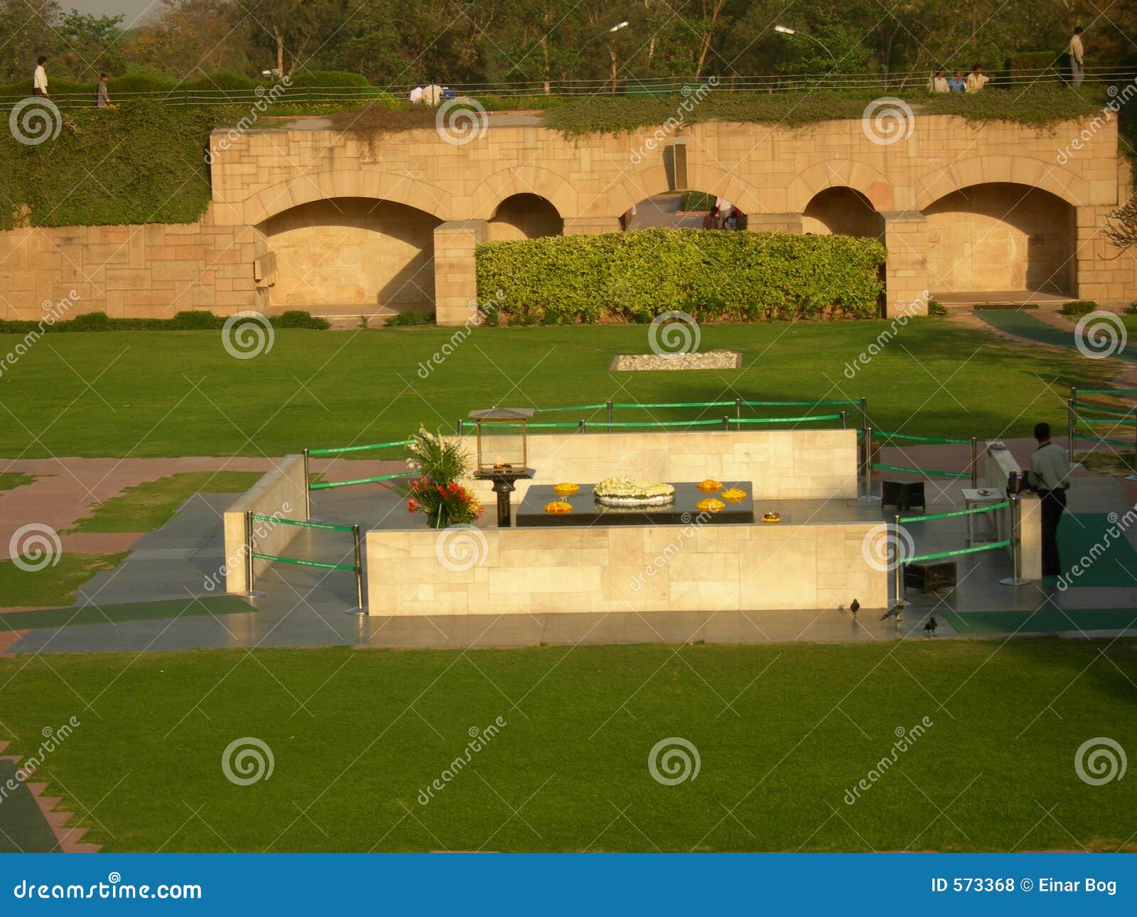 Raj Ghat stock photo. Image of mahatma, hindu, memorial - 573368