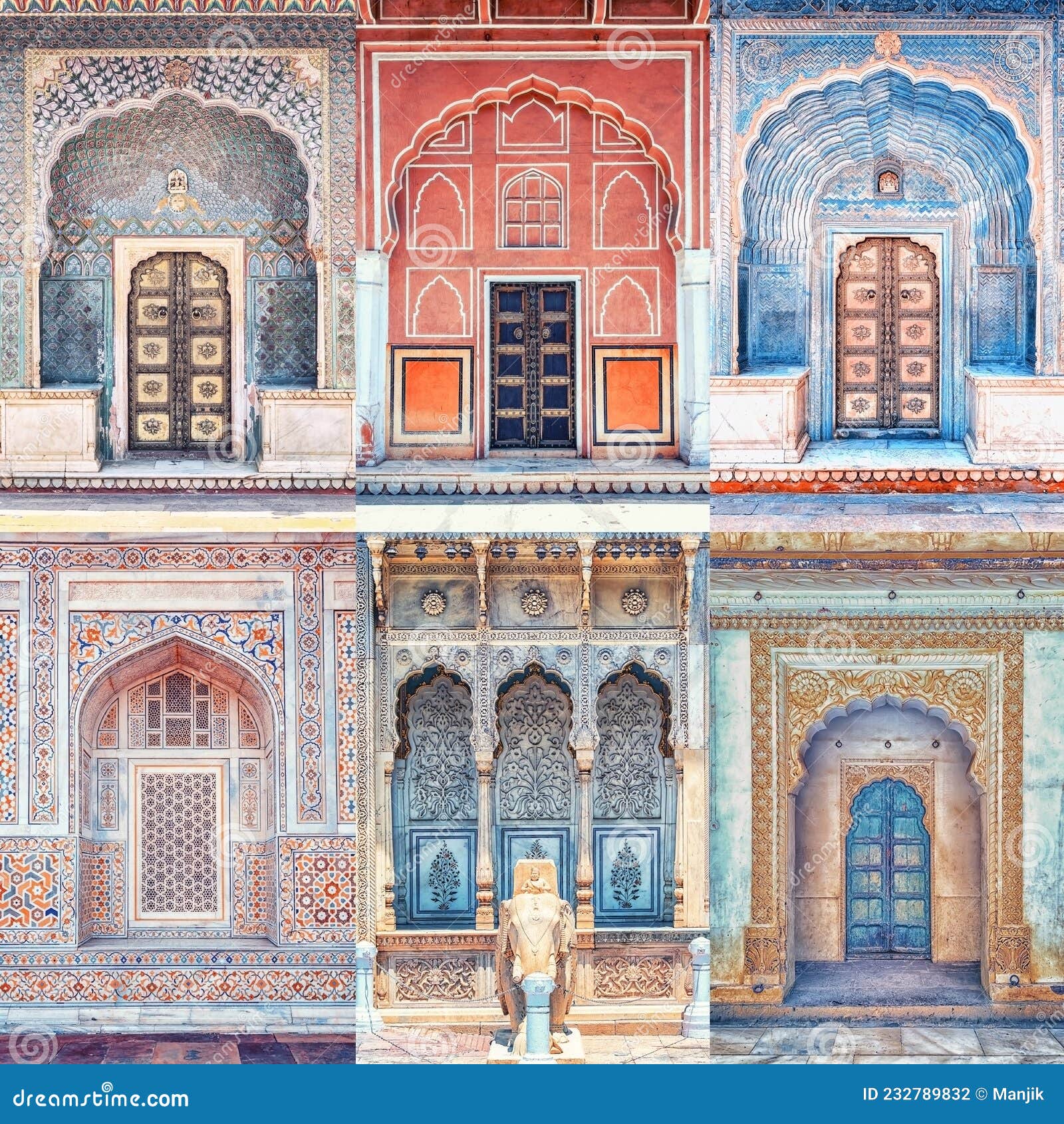Architecture in Rajasthan stock photo. Image of heritage - 232789832