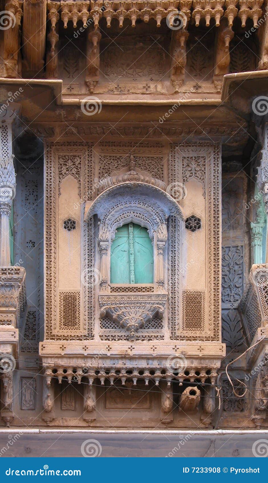 Rajasthan window stock photo. Image of haveli, antique - 7233908