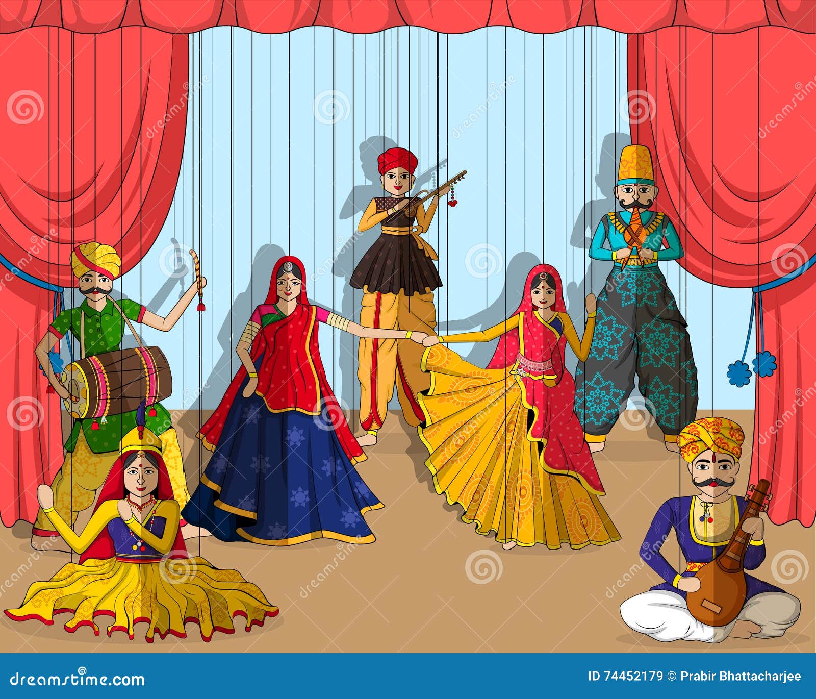 Kathputli Cartoons, Illustrations & Vector Stock Images - 54 Pictures ...
