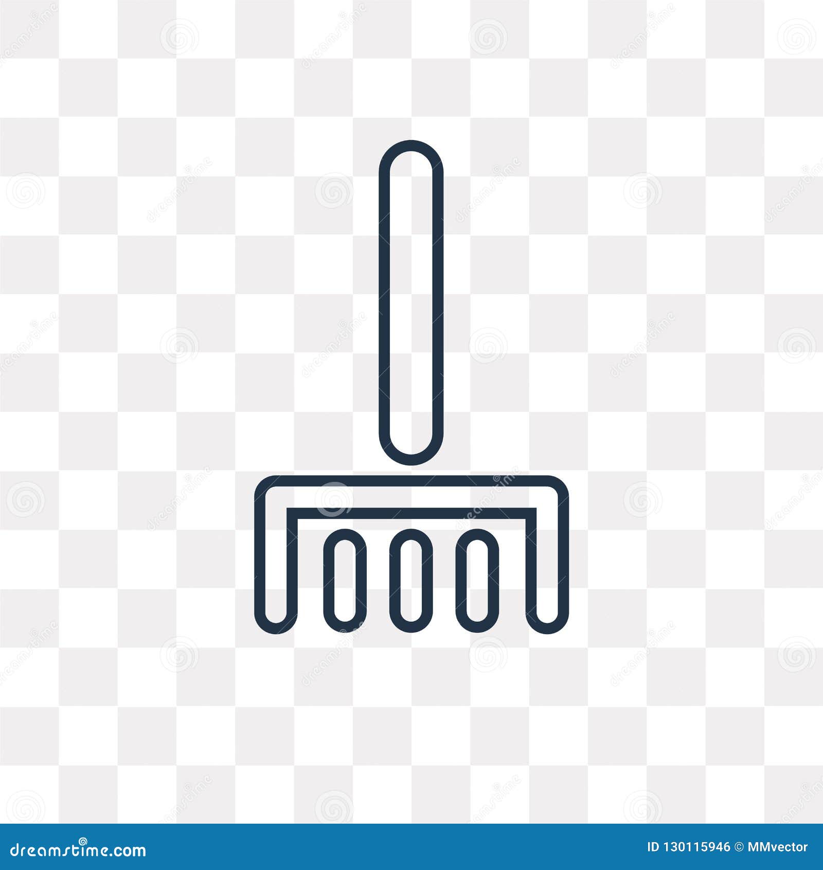 Rak Vector Icon Isolated On Transparent Background, Linear Rak T ...