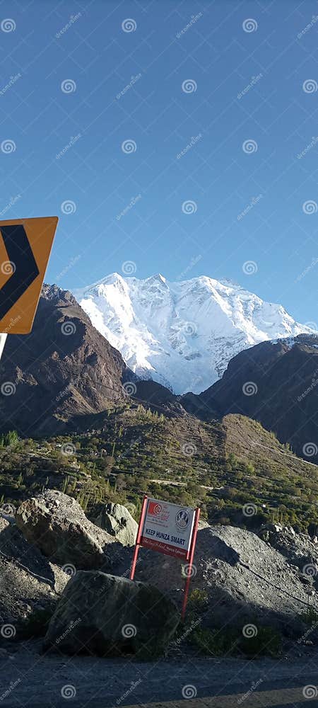 Rakaposhi Vew Gilgit-Baltistan Editorial Photo - Image of gilgit, point ...