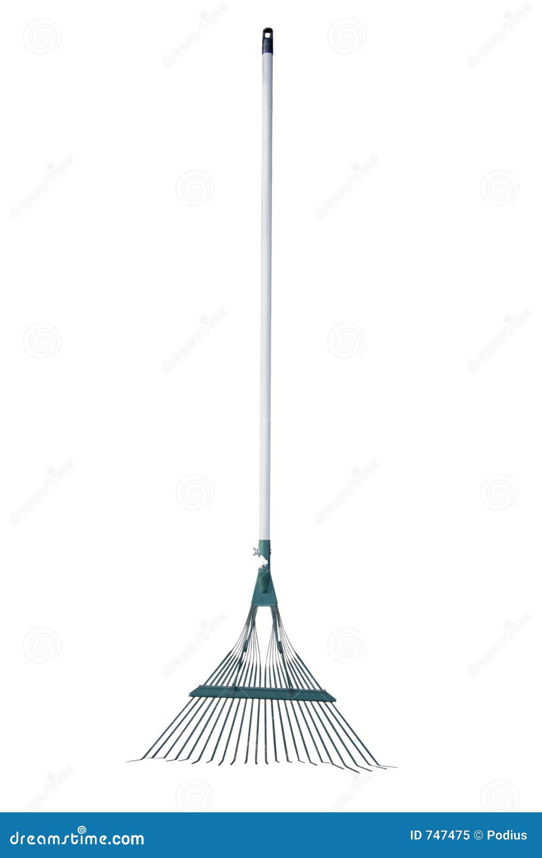 Rake stock image. Image of yard, leaf, tend, spring, gardener - 747475