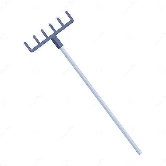 Rake farming tool stock vector. Illustration of tool - 283924284