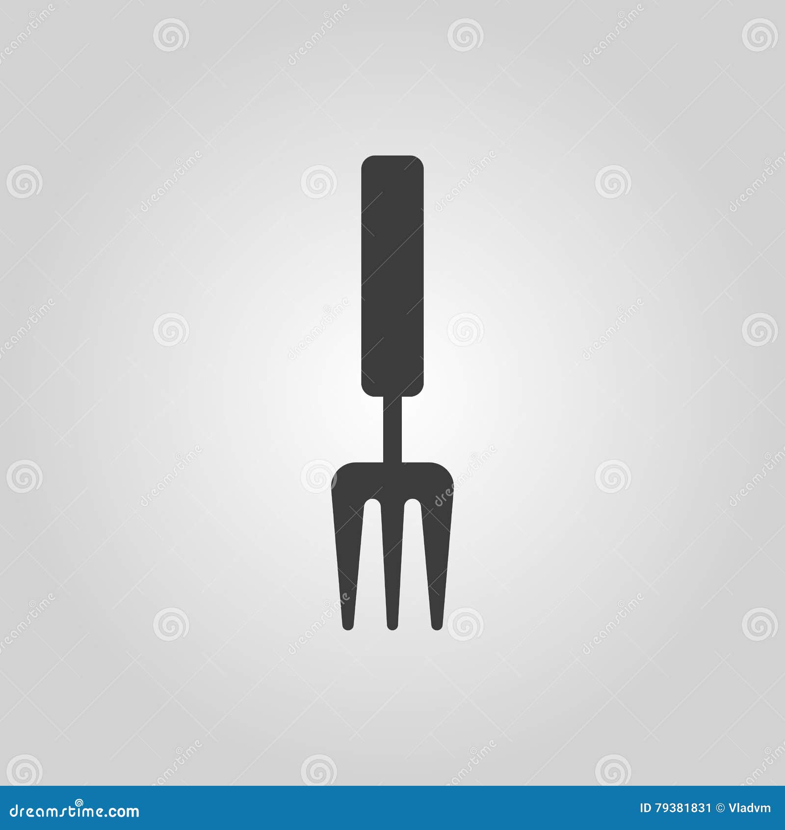 The Rake Icon. Raking Symbol Stock Vector - Illustration of home, earth ...