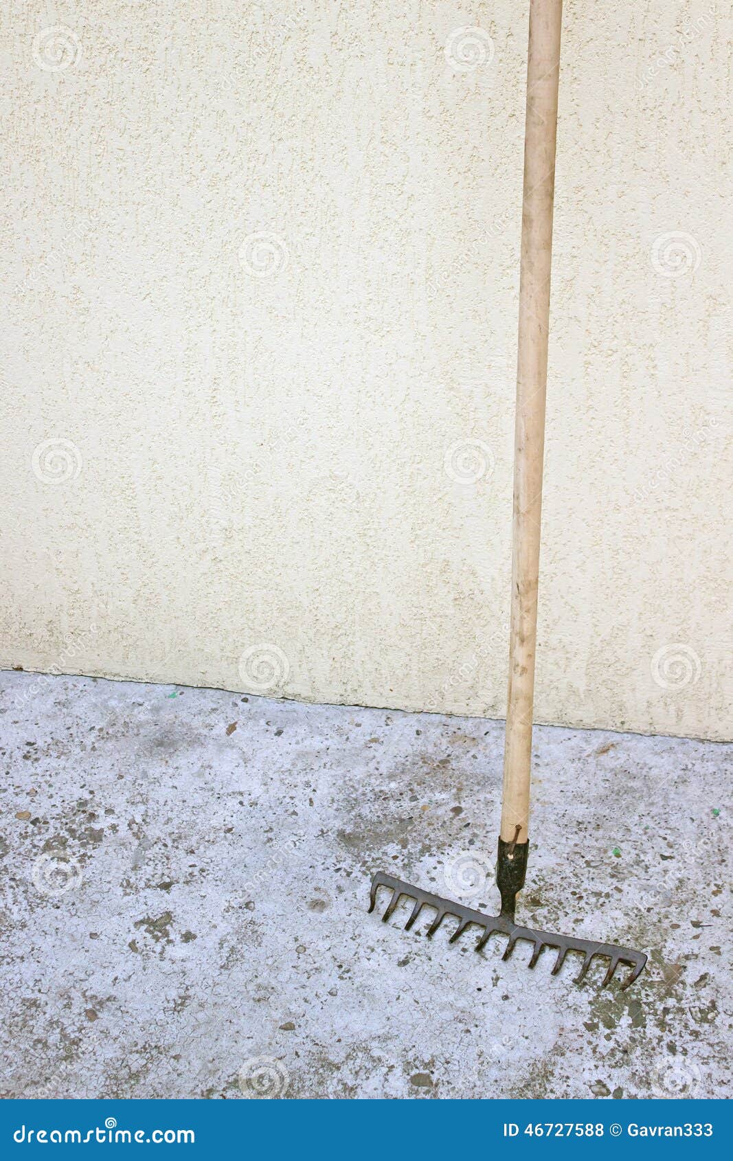 Rake tool stock photo. Image of fall, maintenance, cleaning - 46727588