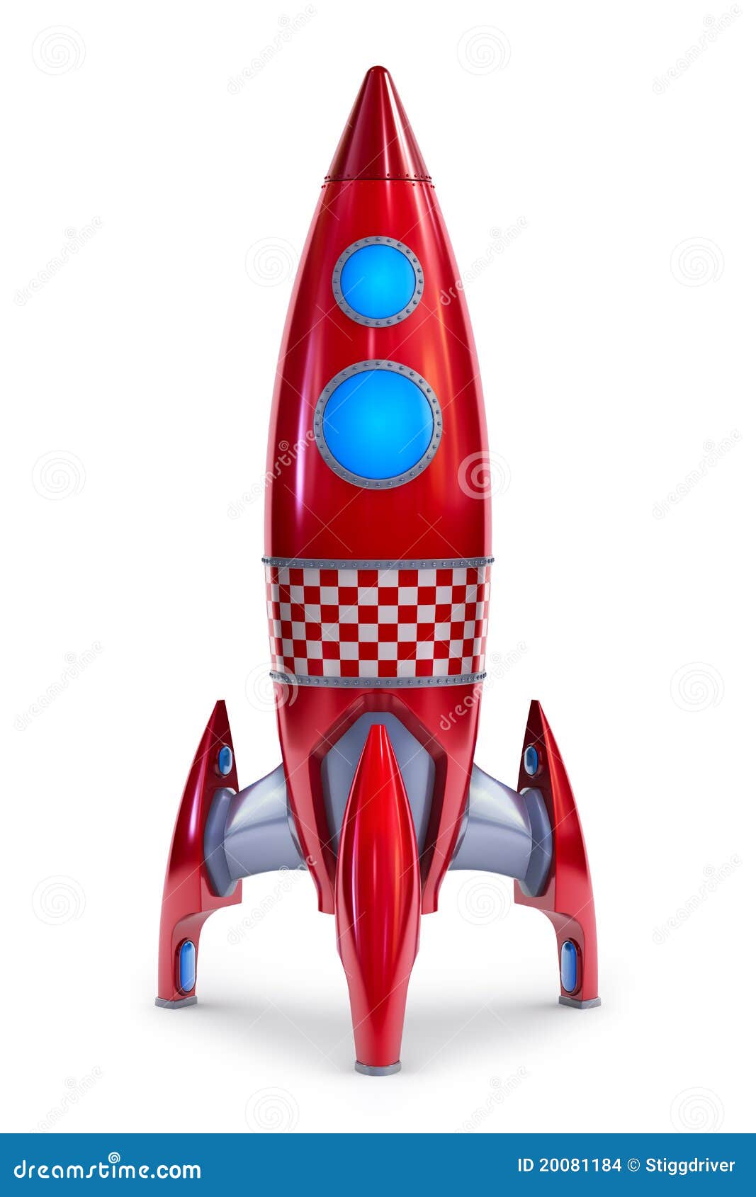 Raket stock illustratie. Illustration of vorm, vlucht - 20081184
