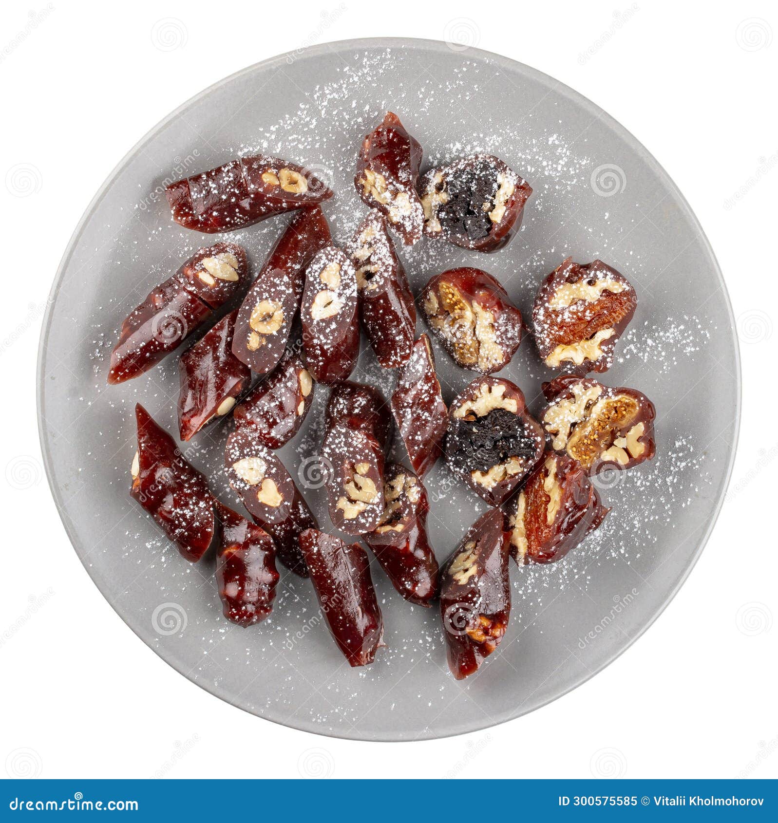 Rakhat Lukum. a Middle Eastern Sweet, Laced with Nuts or Fruit Juices ...