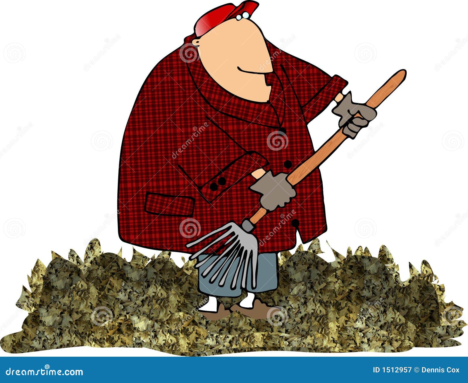 Raking Cartoons, Illustrations & Vector Stock Images - 2678 Pictures to ...