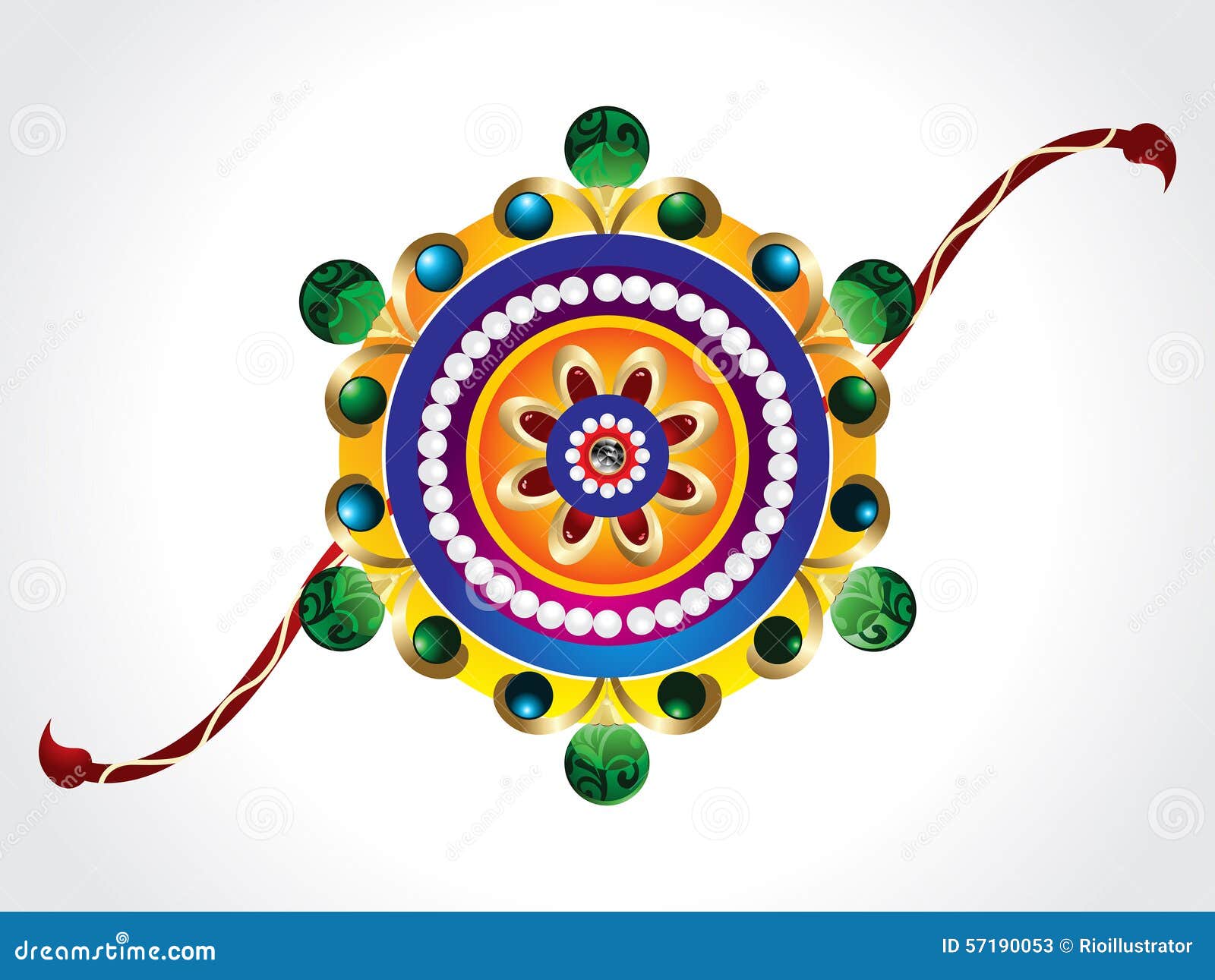 Isolated 18 Raksha Bandhan Icons In Line Art Stock Photography ...