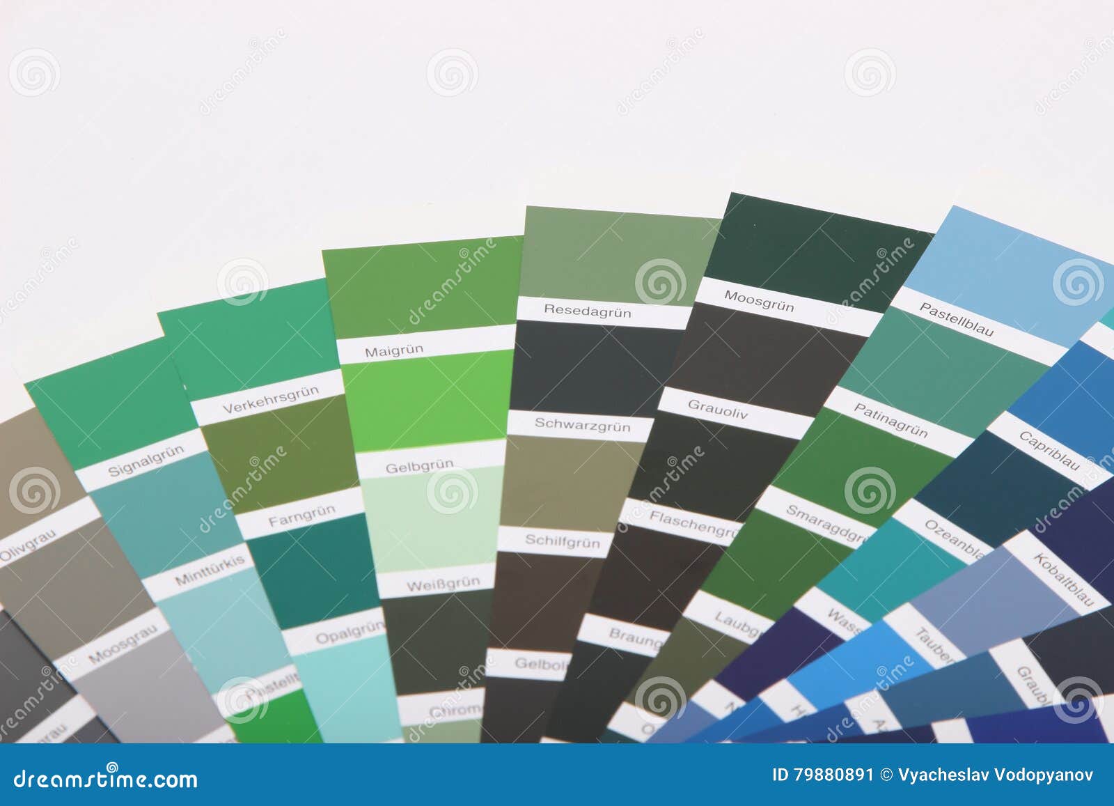 Ral Colours on White Background Stock Image - Image of pattern ...