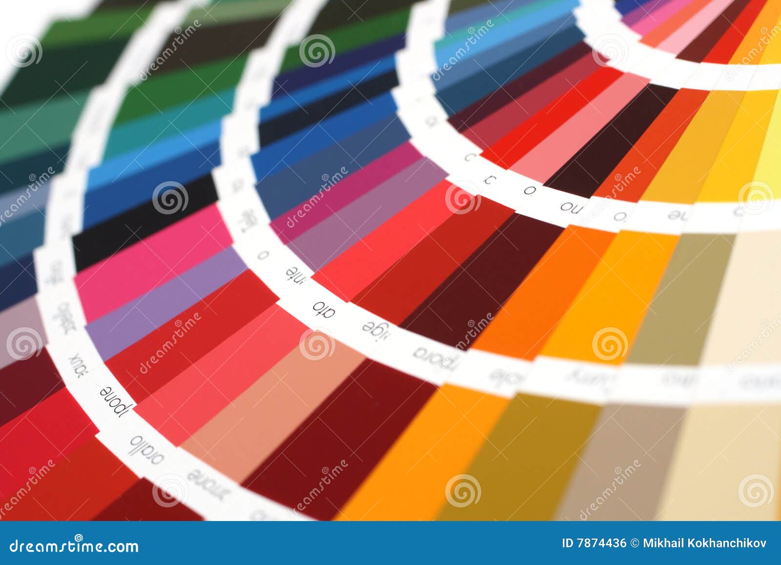 RAL Sample Colors Catalogue Stock Photo - Image of green, graphics: 7874436