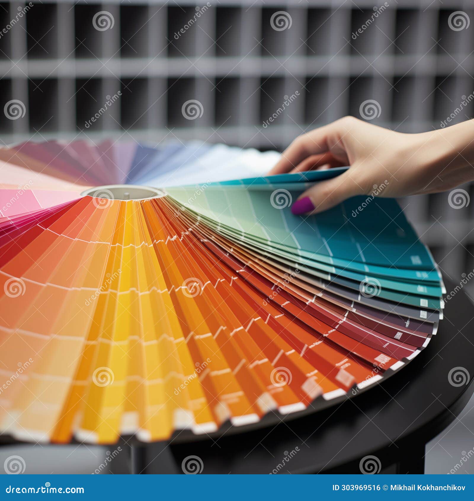 RAL Sample Colors Catalogue Stock Illustration - Illustration of ...