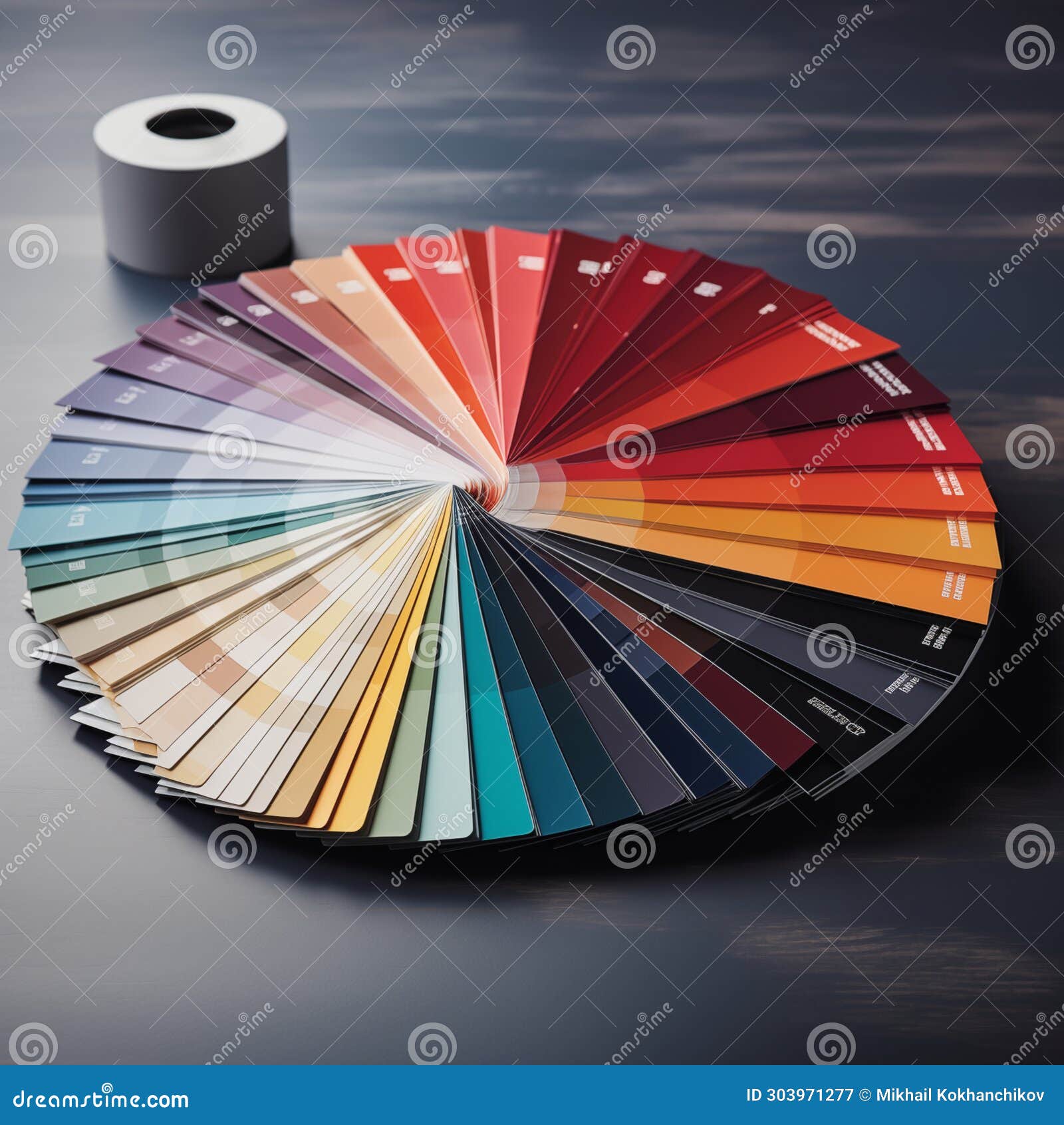 RAL Sample Colors Catalogue Stock Image - Image of projects, printings ...