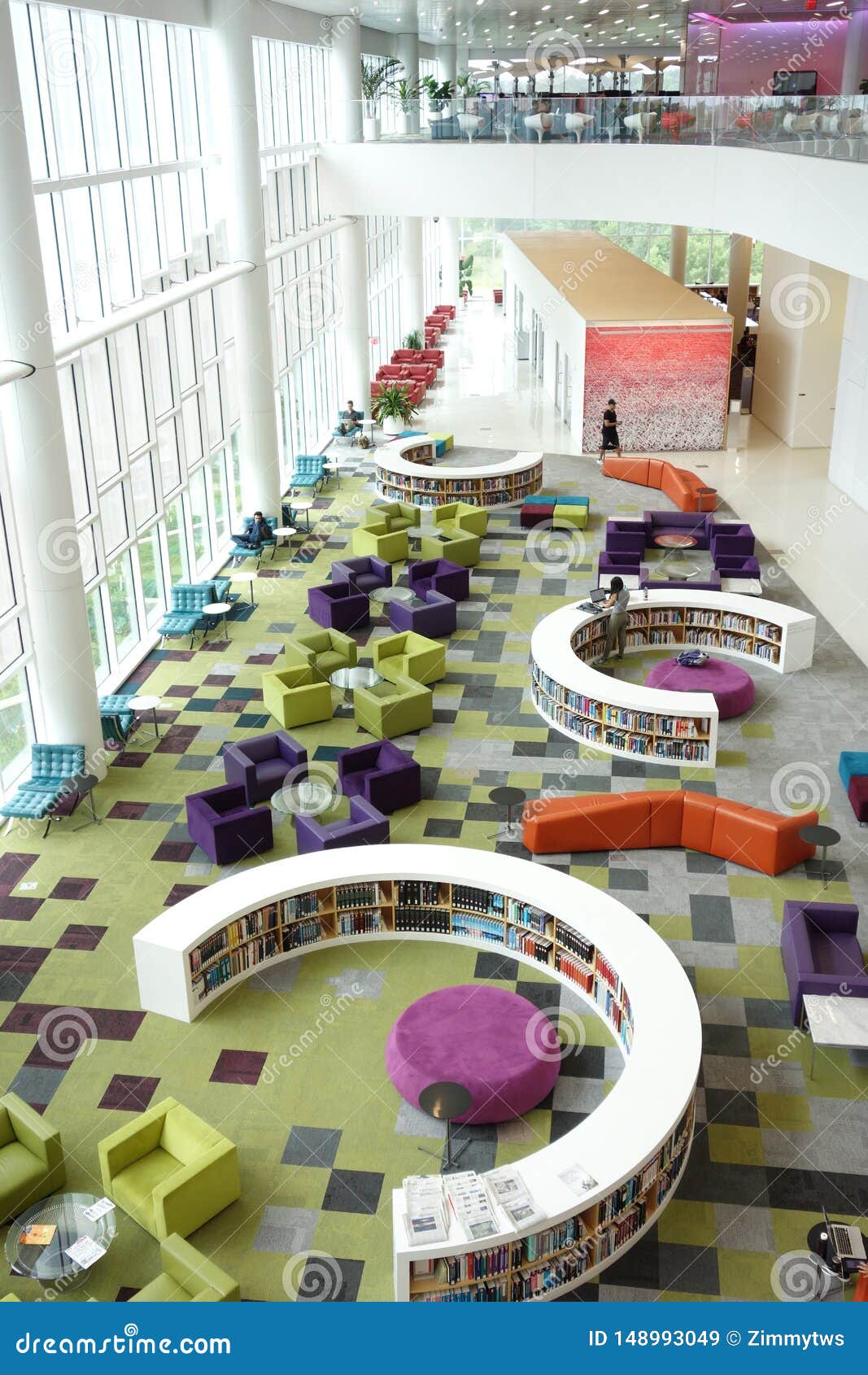 RALEIGH,NC/USA - 5-23-2019: the James Hunt Library on Centennial Campus ...