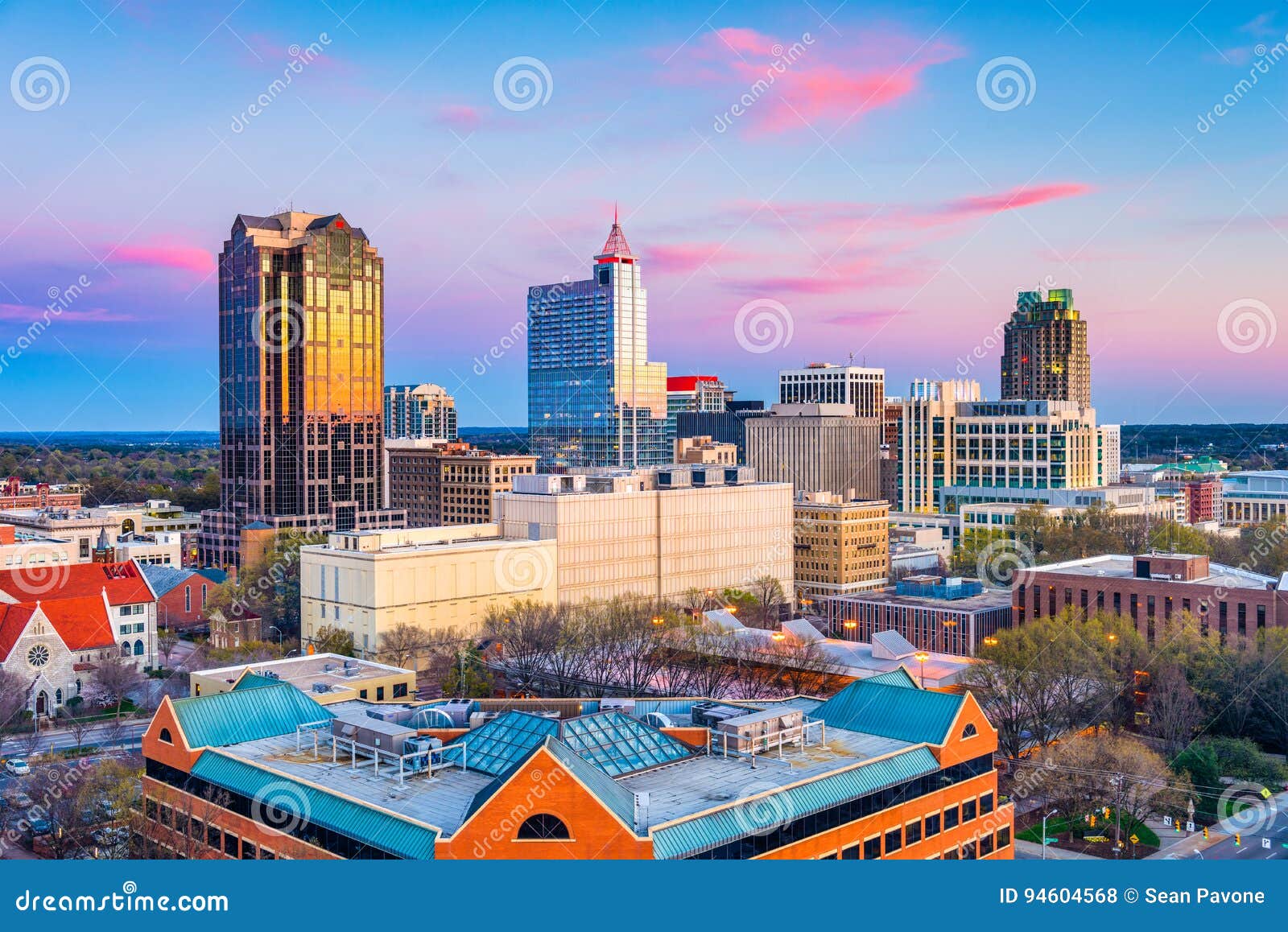 Raleigh, North Carolina, EUA Foto de Stock - Imagem de durham ...
