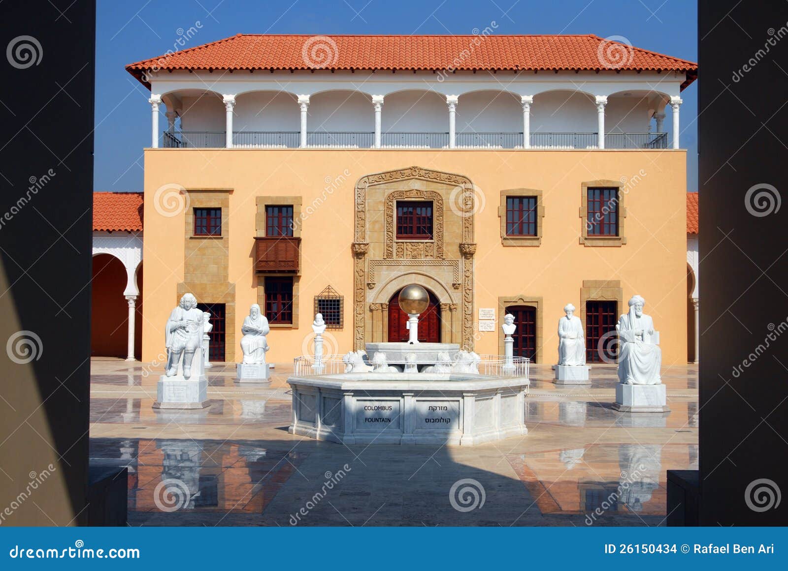 Ralli Art Museum Spanish Style Architecture Israel Editorial Image ...