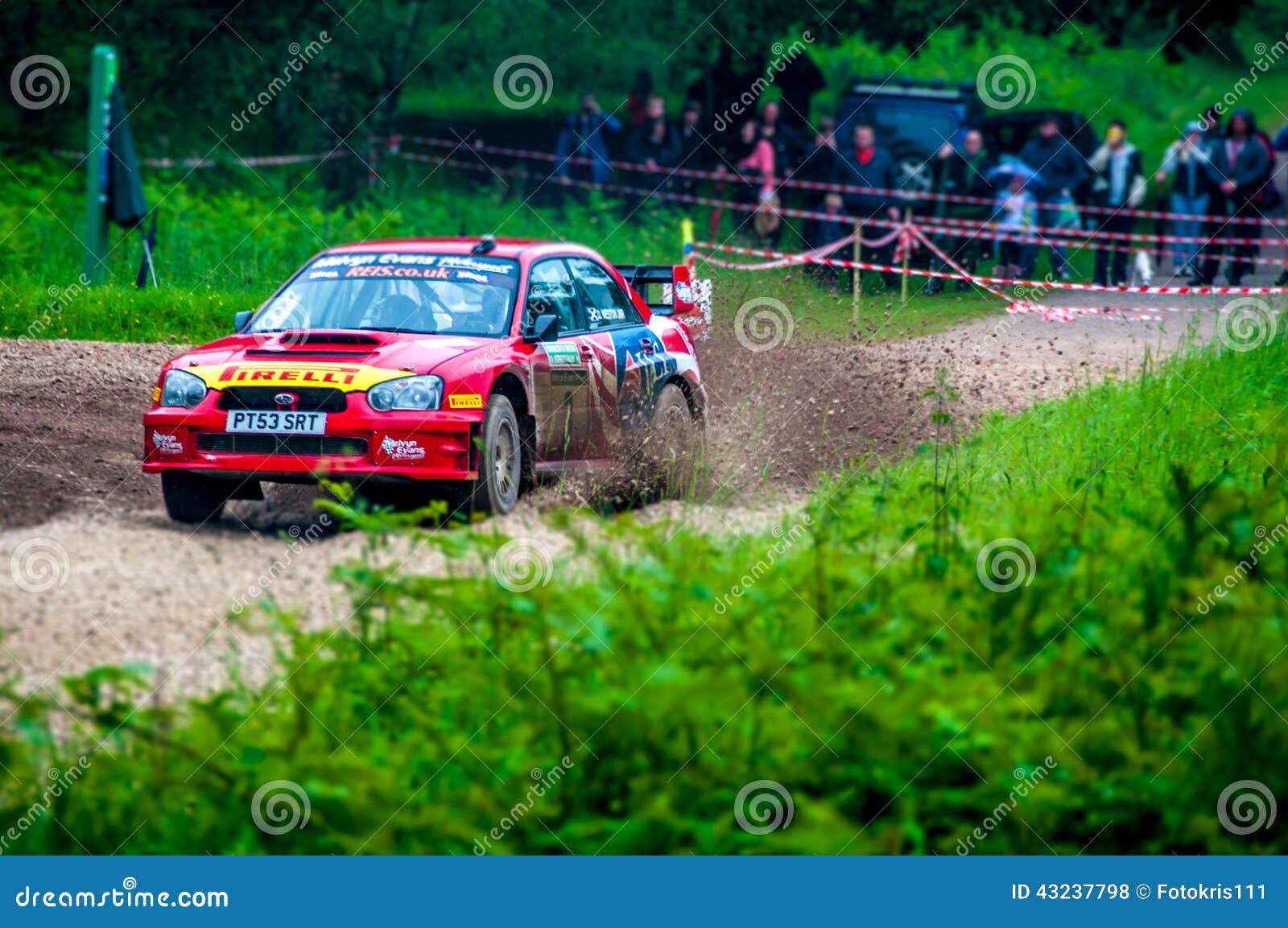 Rally car editorial stock photo. Image of corner, road - 43237798