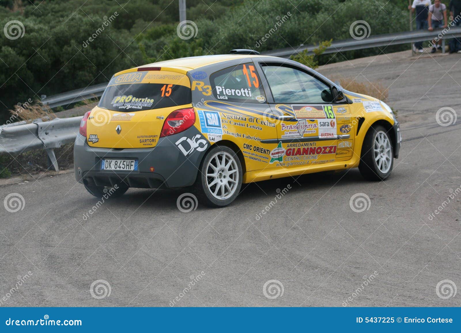 Rally car drifting editorial image. Image of italian, events - 5437225