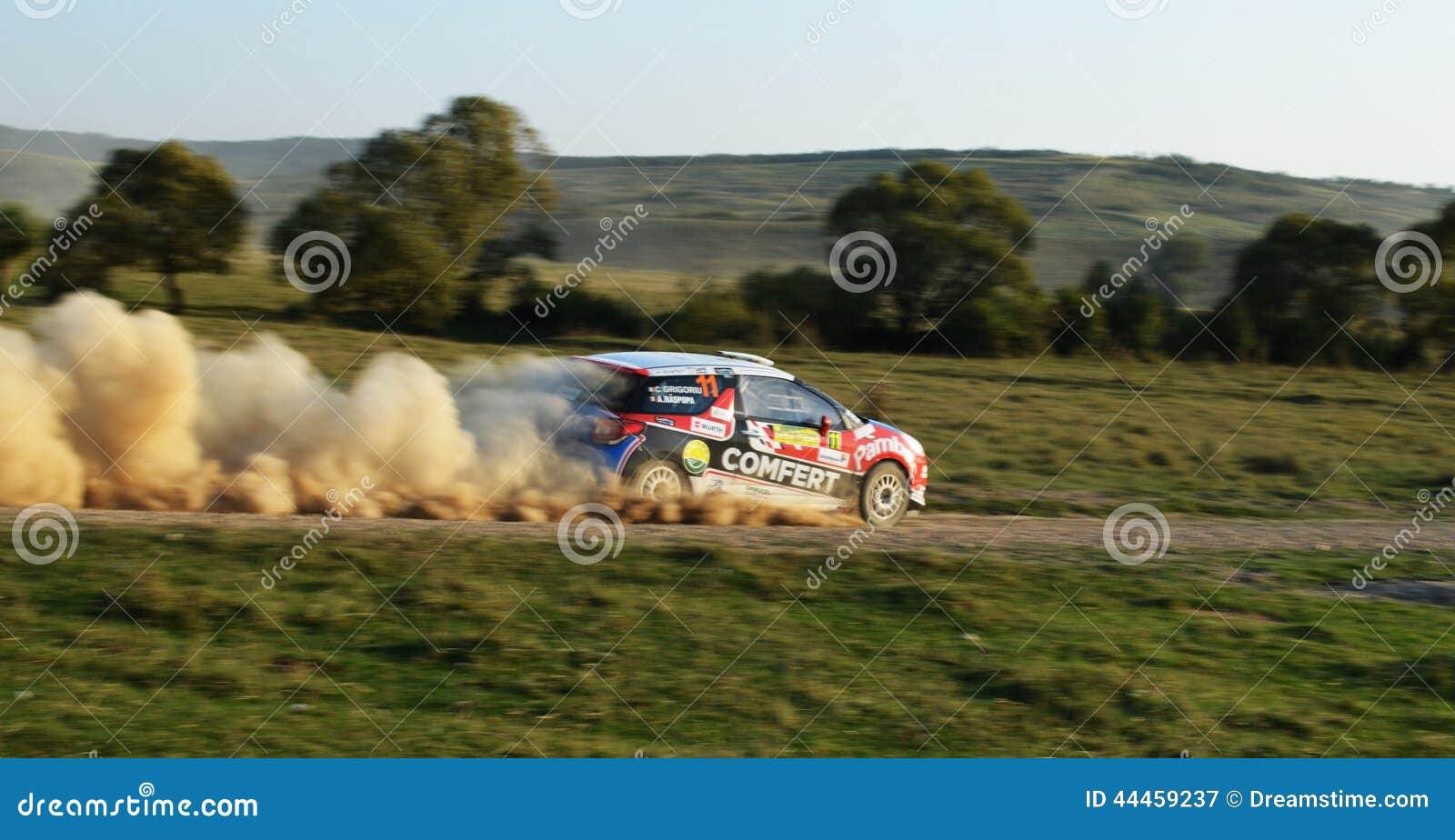 Rally Car editorial photography. Image of europe, romanianrally - 44459237