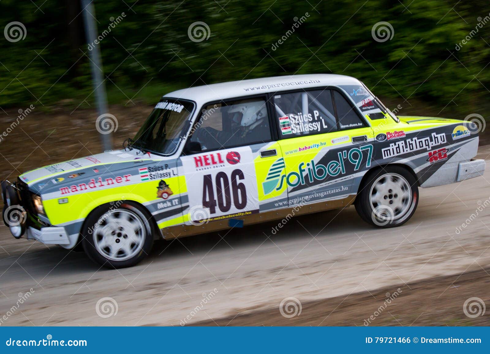 Rally Car Szekesfehervar Hungary Editorial Photo - Image of rally ...