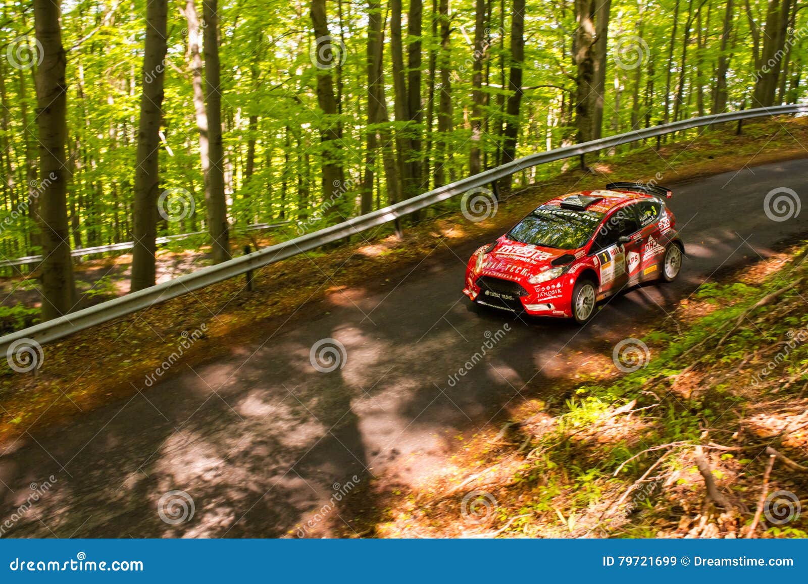 Rally Car Szekesfehervar Hungary Editorial Stock Image - Image of ...