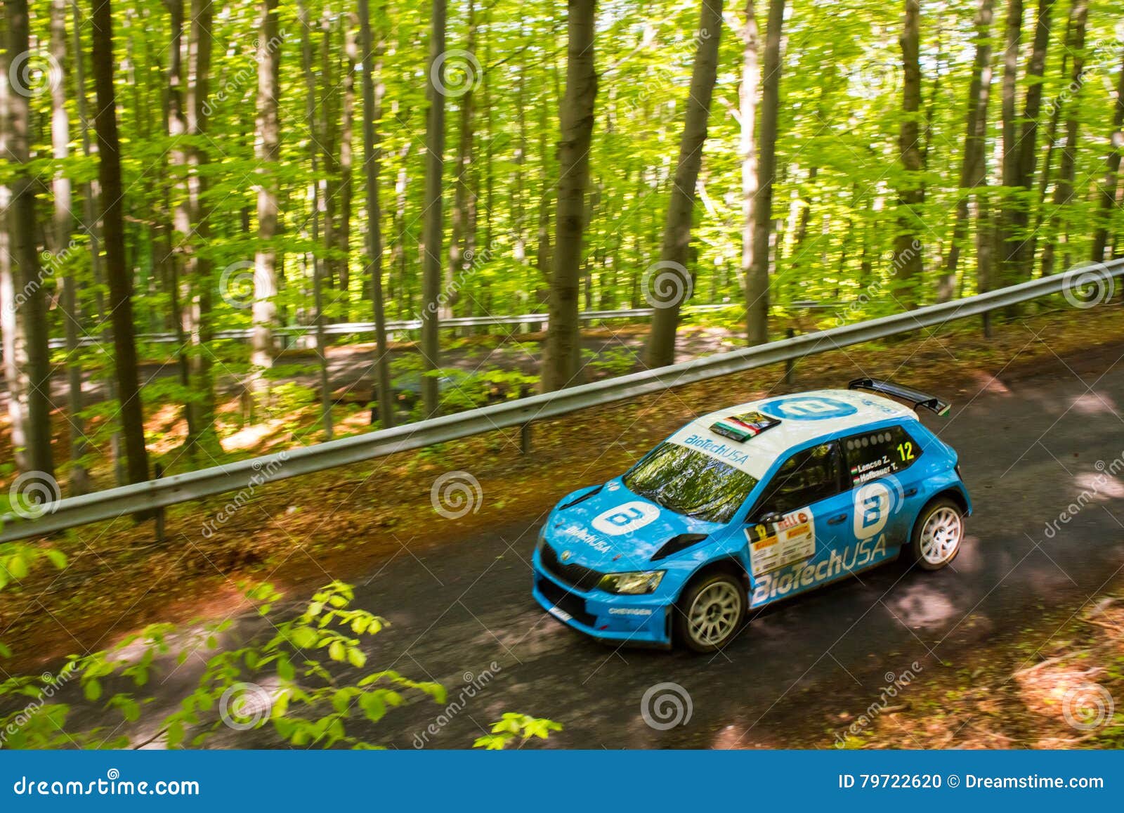 Rally Car Szekesfehervar Hungary Editorial Image - Image of dirt, wheel ...