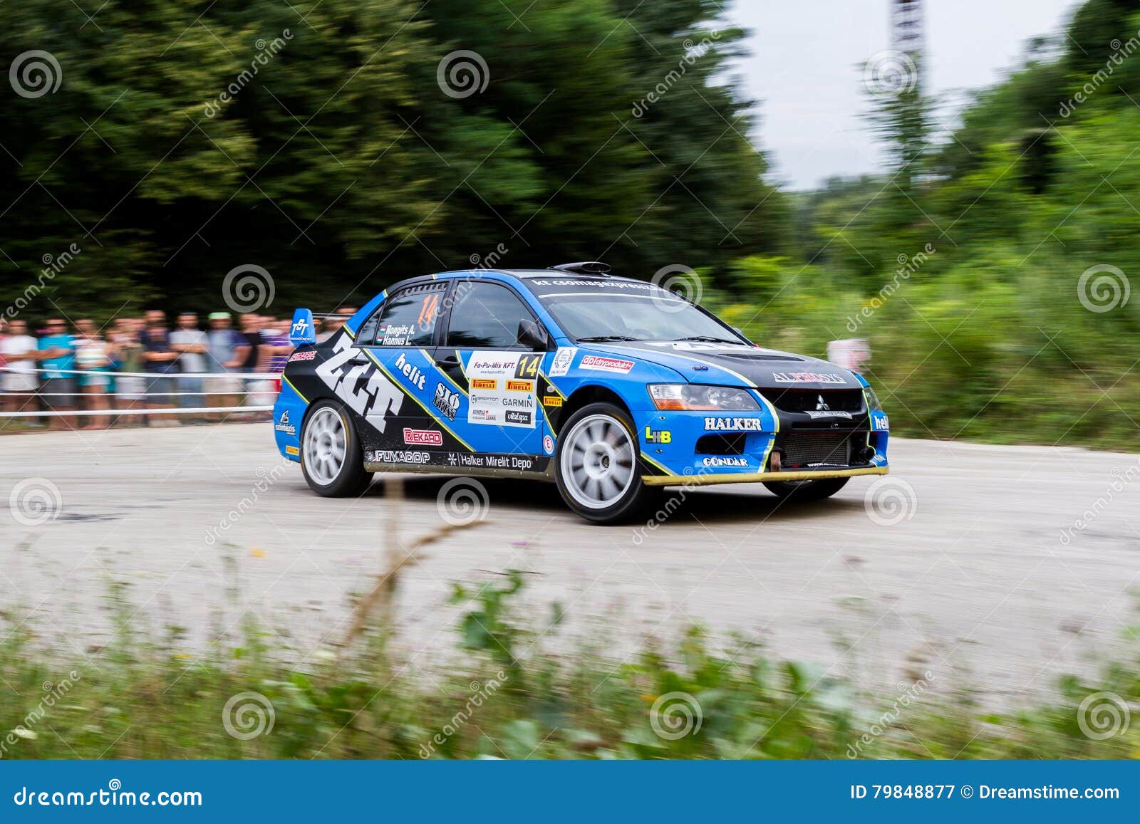 Rally Car Szekesfehervar Hungary Editorial Photography - Image of ...