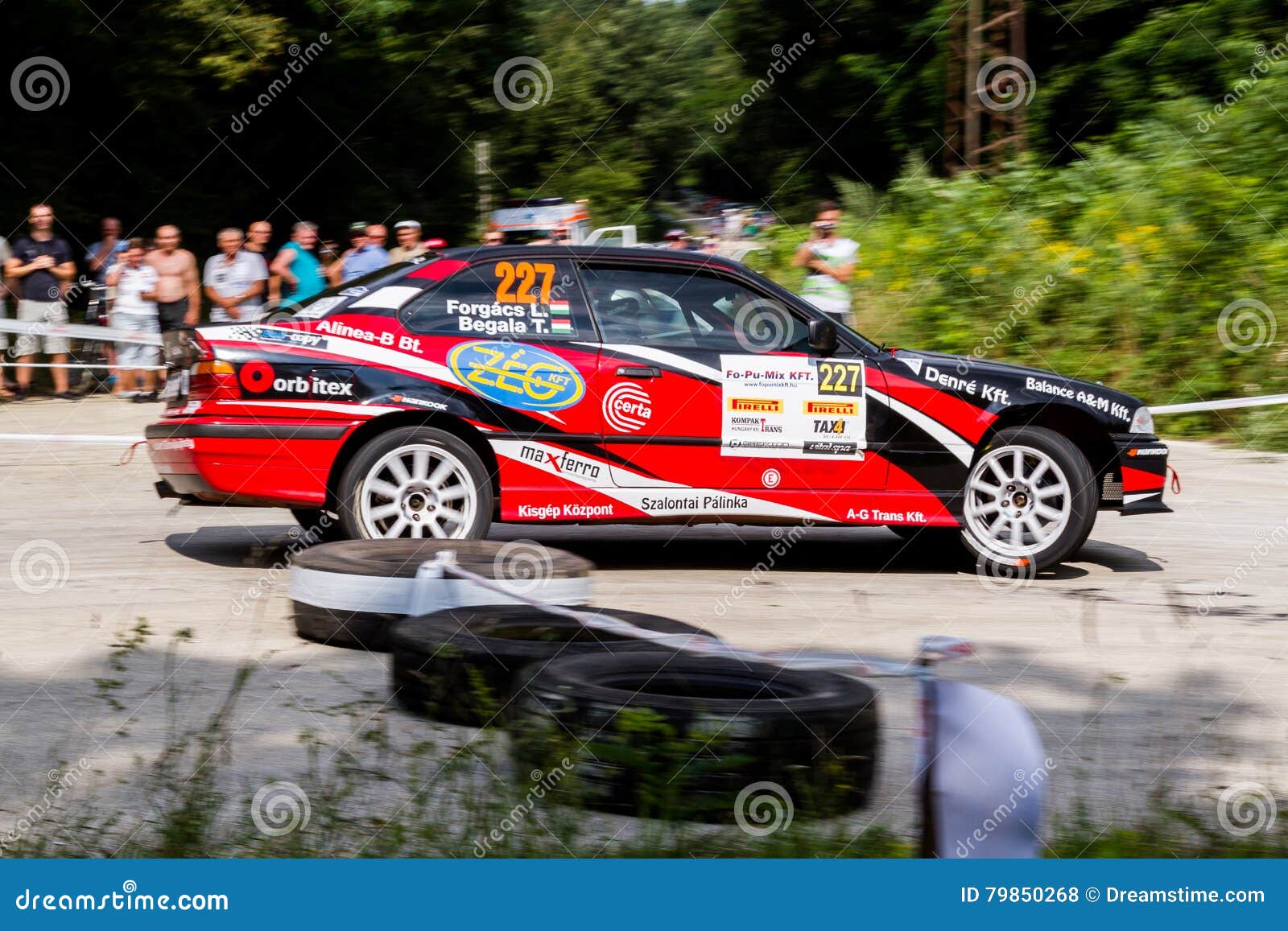Rally Car Szekesfehervar Hungary Editorial Stock Photo - Image of ...