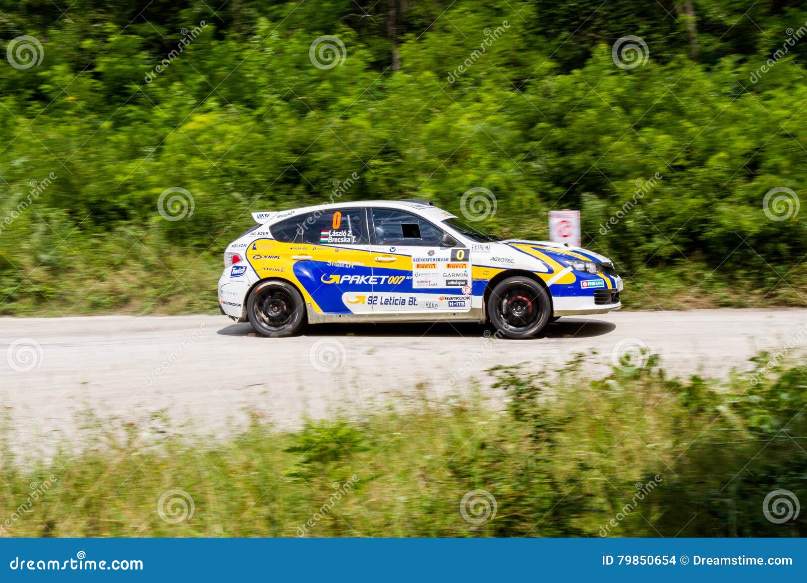 Rally Car Szekesfehervar Hungary Editorial Stock Image - Image of autok ...