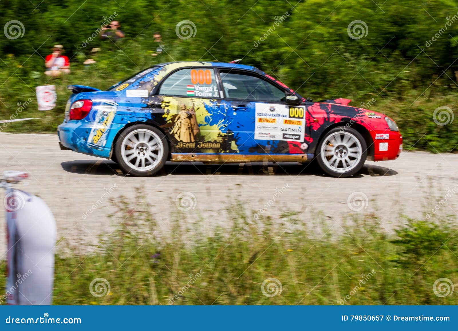 Rally Car Szekesfehervar Hungary Editorial Photography - Image of ...